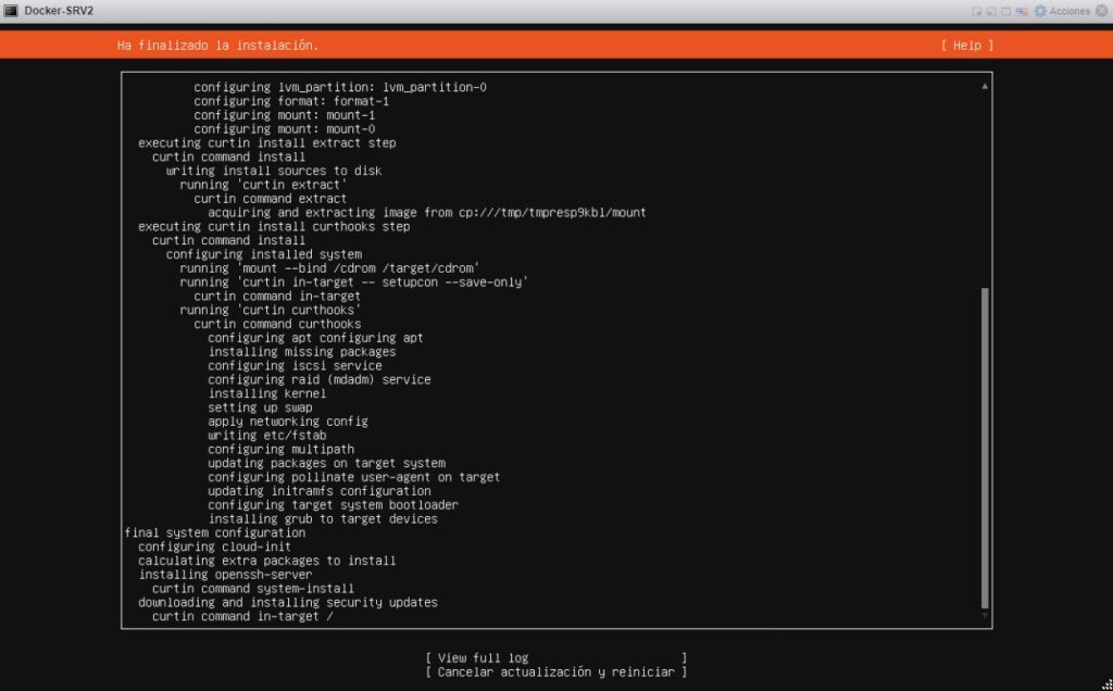 Instalación de Ubuntu Server – ByteBeat